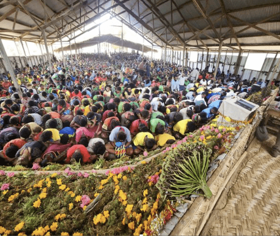 Crusade brings revival to thousands of young people in the Middle Ramu ...