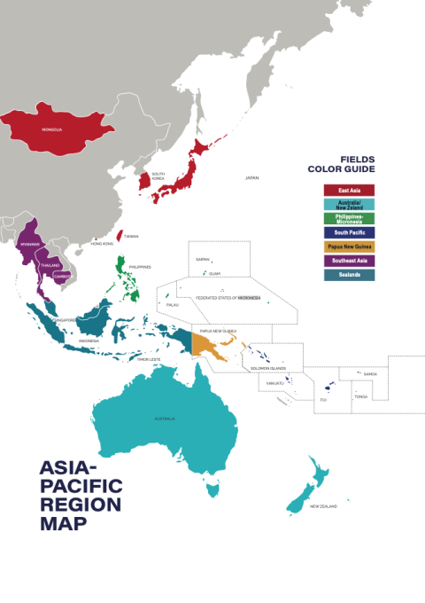 Asia-Pacific Region Map | Church of the Nazarene Asia-Pacific